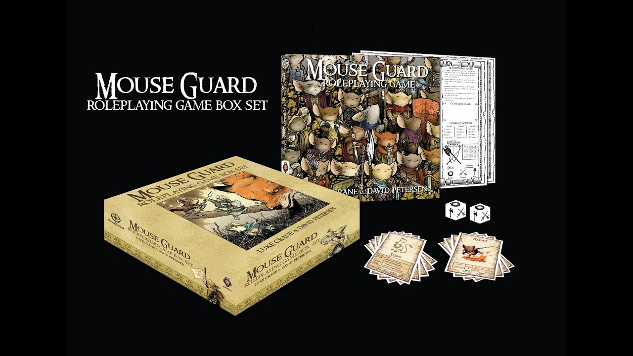 Indie RPG Spotlight - Mouse Guard | Convention Highlights ...
